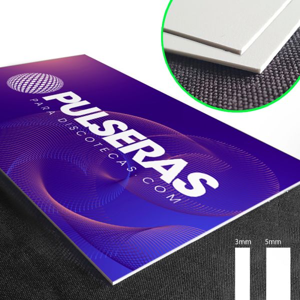 Impressão em forex em pvc | Suporte rígido forex