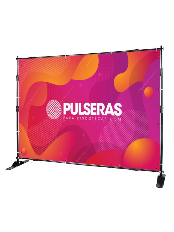 Photocall ajustável | Photocall para eventos e discotecas